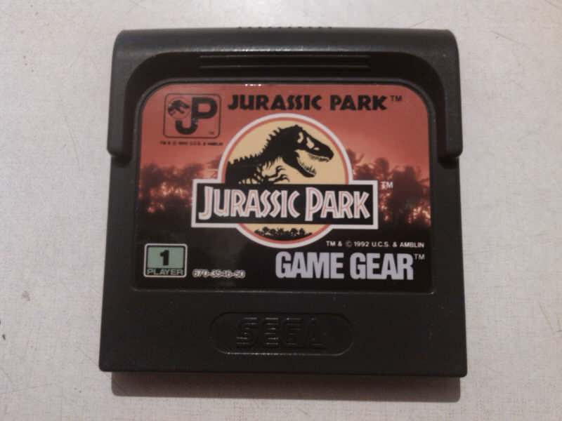 sega game gear igrica jurassic park ispravna ko sa slik