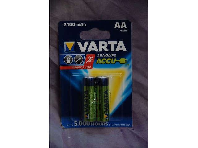 VARTA 2100 mh REDY 2 USED AA