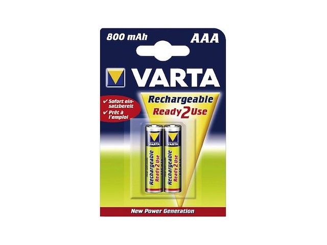 Baterije Varta punjive R03 AAA 800mAh B2