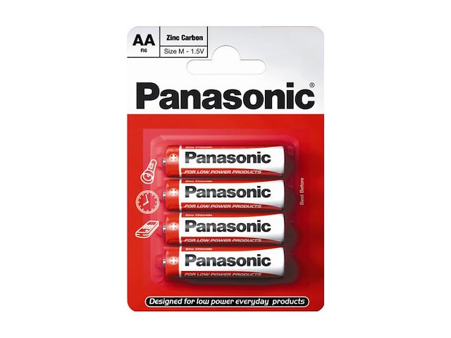 Baterije Panasonic R6 AA 1,5V
