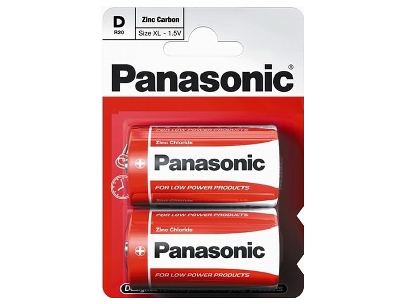 Baterije Panasonic R20 1,5V