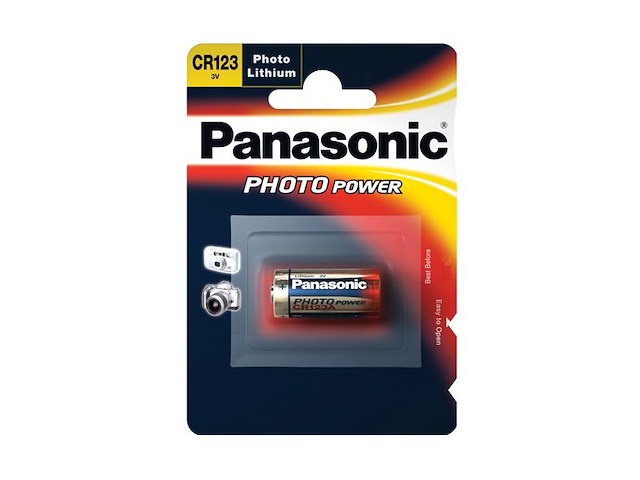 Baterija Panasonic CR123 3V