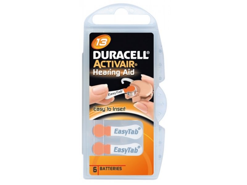 Baterija za slušni aparat Duracell DA13