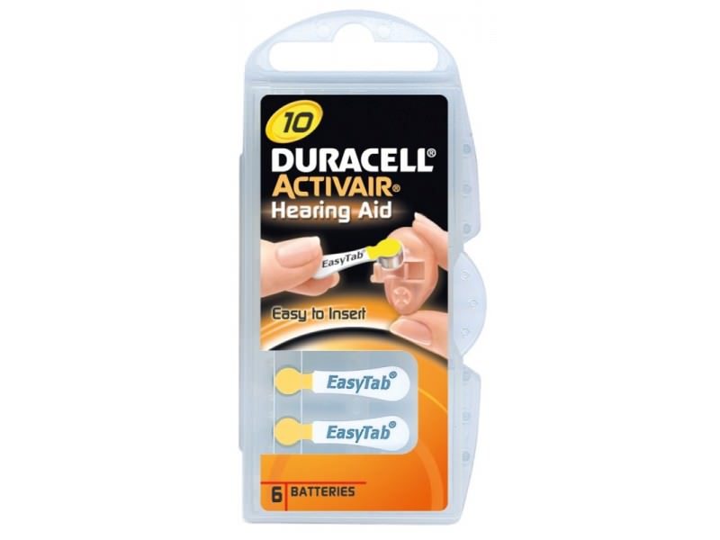 Baterija za slušni aparat  Duracell DA10