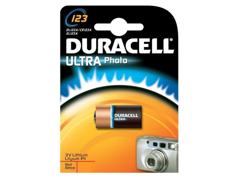 Baterija Duracell CR123  3V