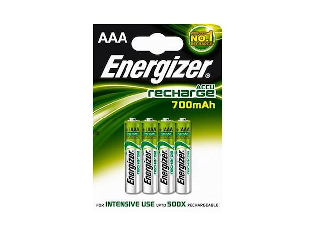 Baterije Energizer punjive R03 AAA 700mAh B4