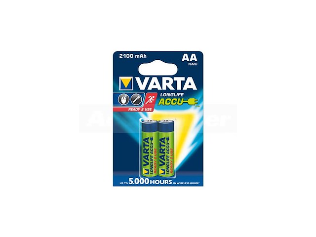 Baterije Varta R6 AA punjiva 2100mAh B2