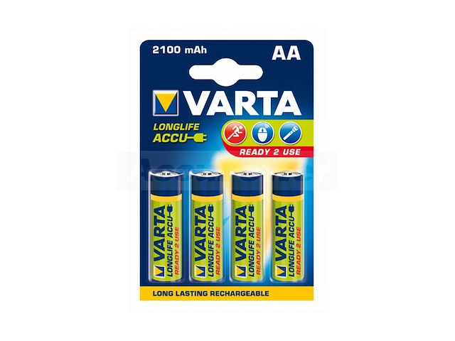 Baterije Varta R6 AA punjiva 2100mAh B4