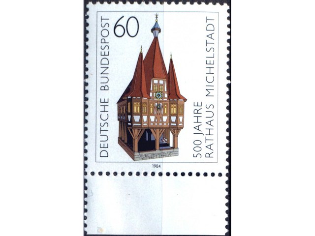 kt996c, 16. feb.1984. DeutscheBP  Mi1200 ** 1/1