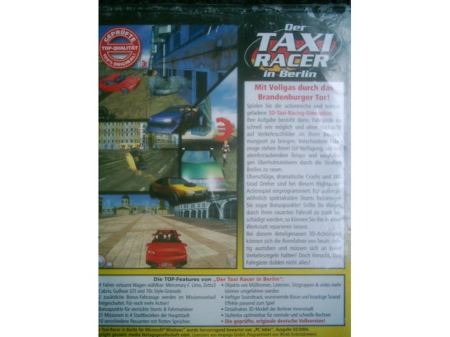 Taxi trke u Berlinu - 3D