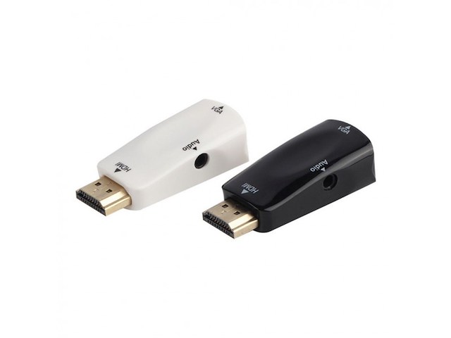 HDMI na VGA adapter sa audio izlazom + kablovi