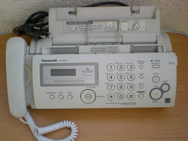 Panasonic KX-FP205  telefon i fax