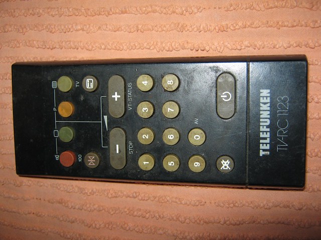 TELEFUNKEN-TV RC 1123, DALJINSKI