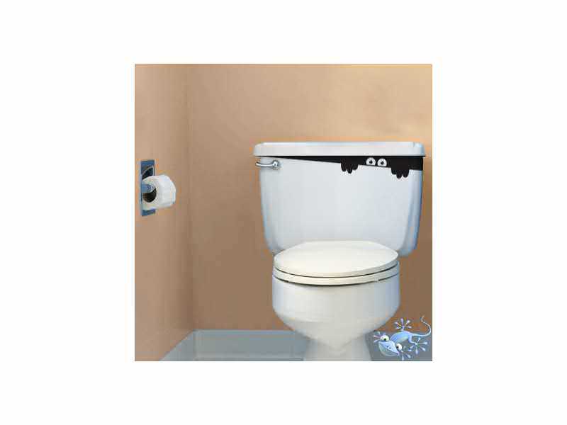 Geco-art Nalepnica toiletmonster
