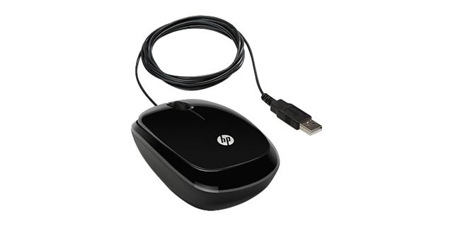 HP Mouse x1200 Optical Black, H6E99AA