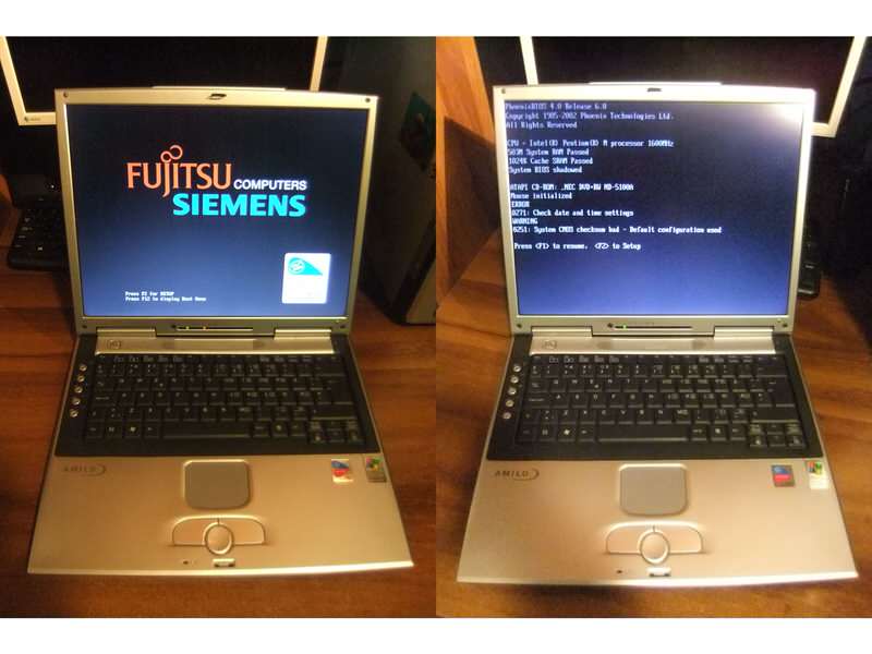 Fujitsu Siemens Amilo M7400 model FB21