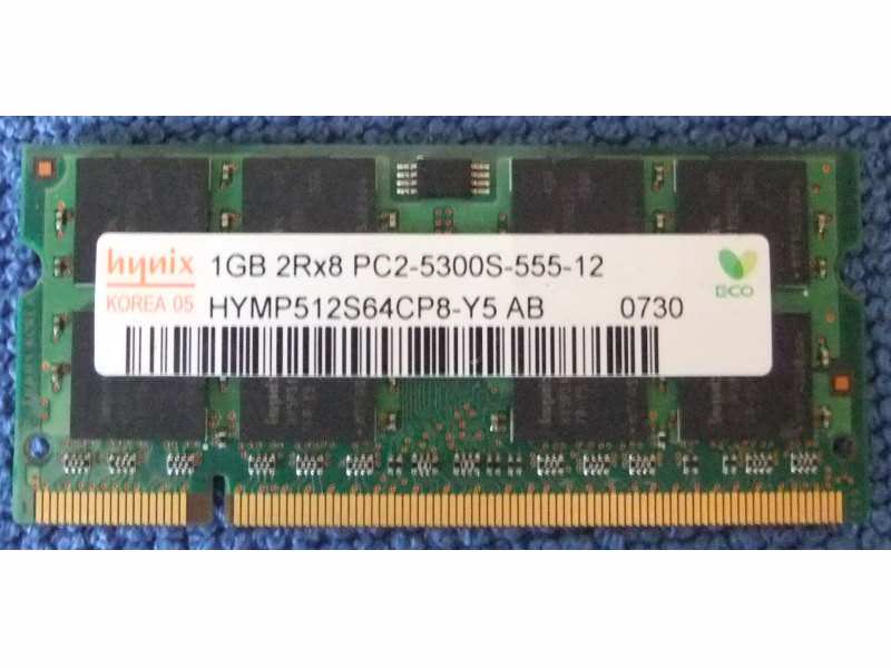 Hynix DDR2 1GB SOODIM memorija za laptop + GARANCIJA!