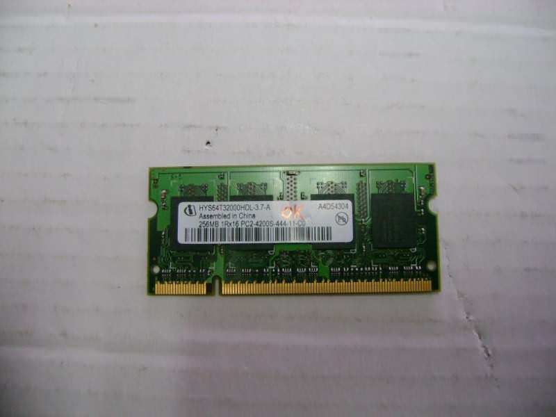 SODIMM DDR2  256 MB PC4200