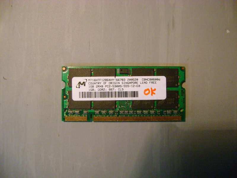 SODIMM DDR2 1 GB PC5300