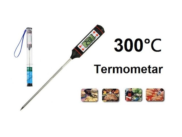 Digitalni termometar -50°C do +300°C