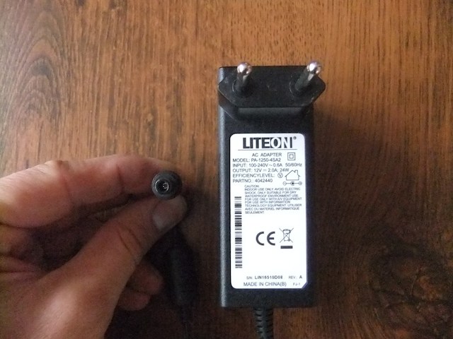 LiteON adapter 12V 2.0A ORIGINAL+GARANCIJA!