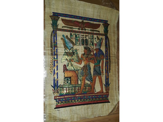6.Slika na papirusu-90x60cm