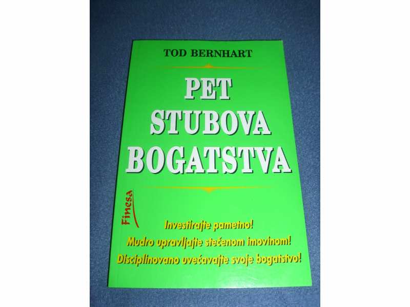 PET STUBOVA BOGATSTVA - TONI BERNHART