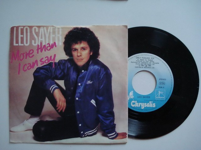 Leo Sayer - More Than I Can Say