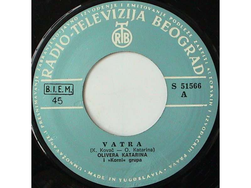 Olivera Katarina, Korni Grupa - Vatra / Ljubav