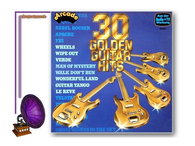 GOLDEN GUITAR HITS - 30 Original Instrumentals