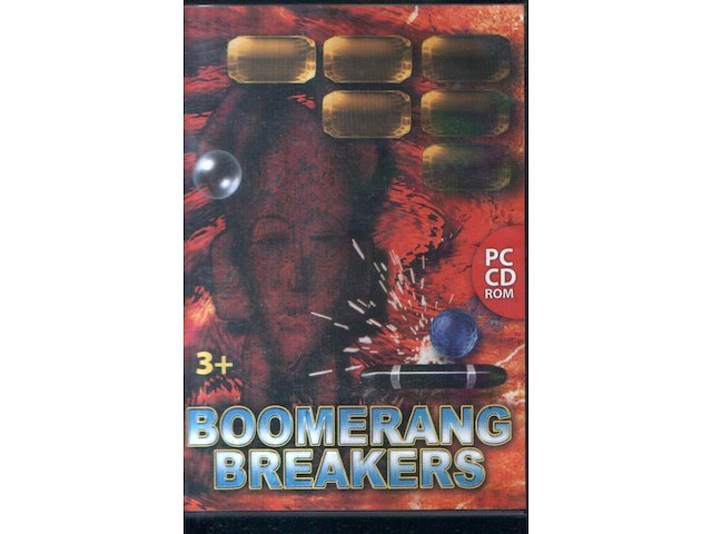Pc CD Rom Boomerang Breakers - NOVO -