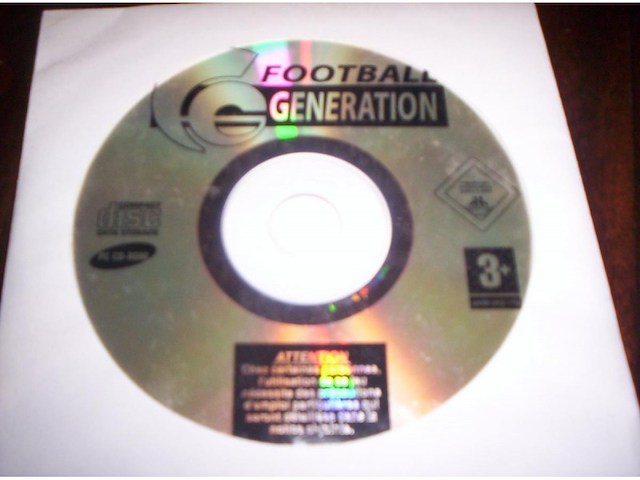 FOOTBALL GENERATION PC CD IGRICA U PAPIRNOJ KESICI