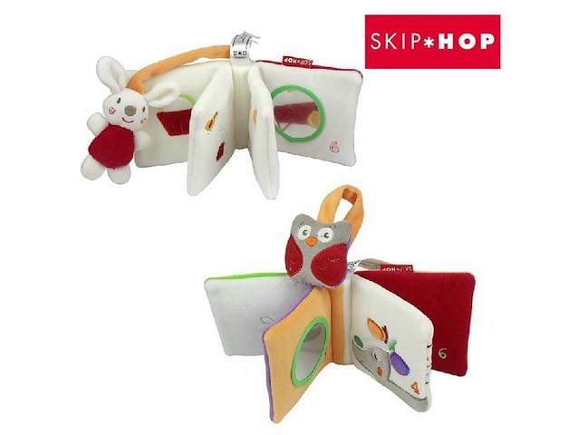 SKIP*HOP igracka puppet activity book - rabbit - NOVO