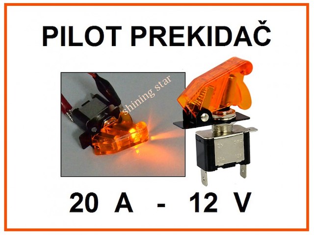 Pilot prekidac - ORANZ - 20A