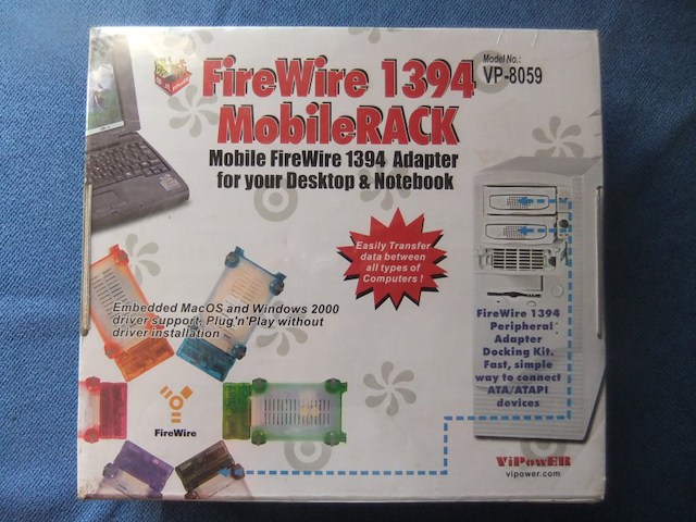 ViPower Firewire 1394 MobileRack FULL + GARANCIJA!