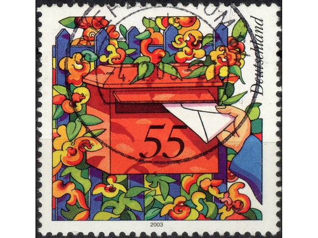 kt969b,  9. okt.2003.  Deutschland  Mi2368(-o-)1/1