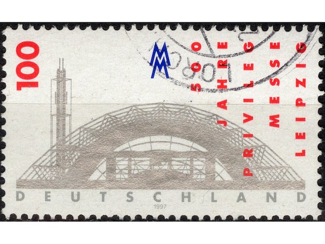 kt968e,  6. mart.1997.  DeutscheBP  Mi1997(-o-)1/1