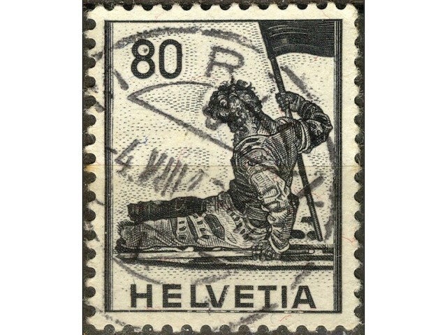 kt950h, 15. jan.1941. Helvetia Mi380(-o-)1/9