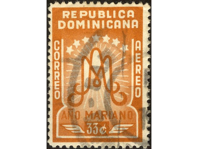 kt942a,  21. aug.1954. RDominicana Mi539 -o- 1/3