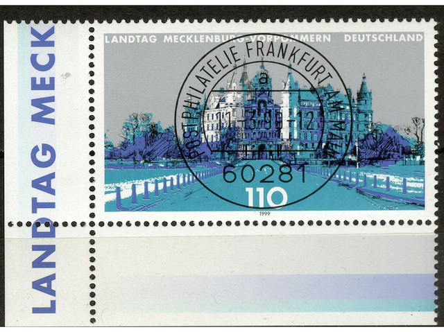 kt897e, 11. mart.1999  DeutscheBP  Mi2037 -o-FDS1/2