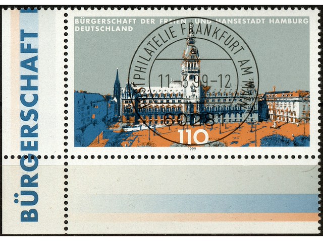 kt897d, 11. mart.1999  DeutscheBP  Mi2036 -o-FDS1/2