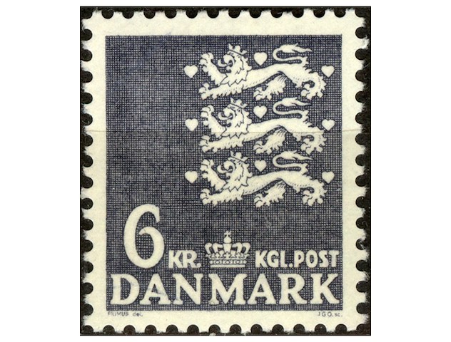 kt894q,  29. mart.1976  Danmark Mi625 ** 1/2