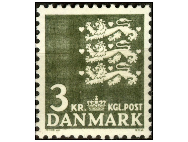 kt894m,  28. aug.1969  Danmark Mi483 ** 1/2