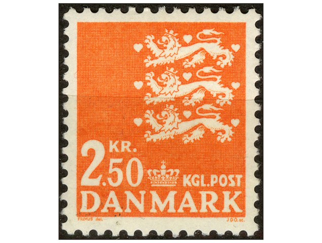 kt894l,  28. jun.1972  Danmark Mi526 ** 1/3