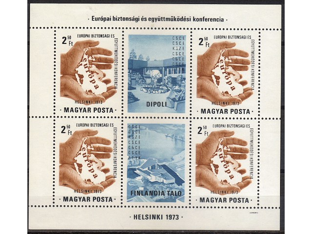 Mađarska,KEBS 1973.,blok,čisto