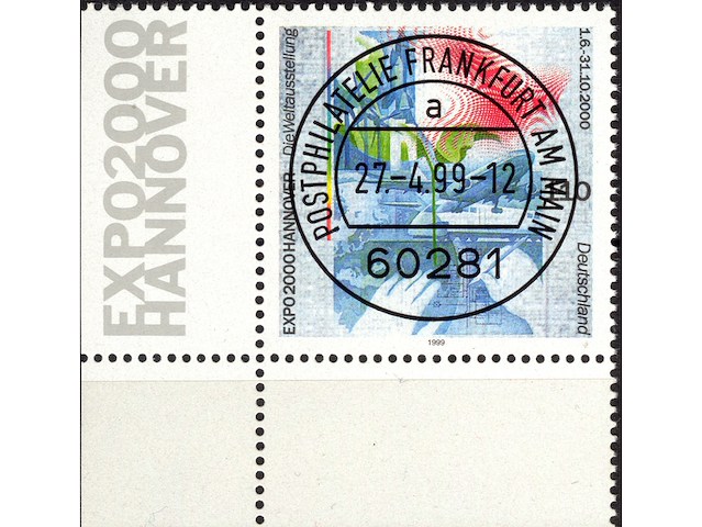 kt882f,  27. apr.1999. Deutschland  Mi2042 -o-FDS1/1