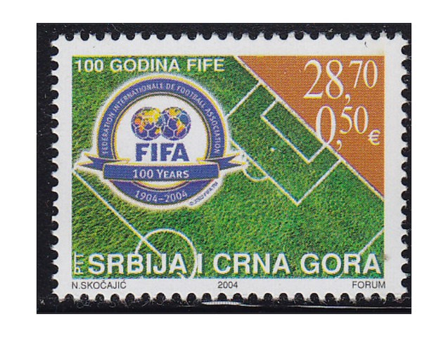 SCG,2004,100 god. FIFA-e,cisto