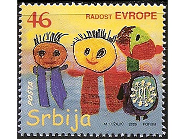 Srbija,2009,Radost Evrope,cisto