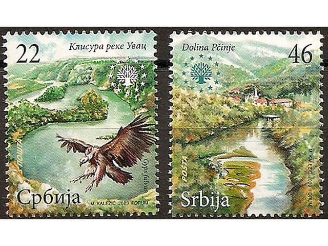 Srbija,2009,Zastita prirode,cisto