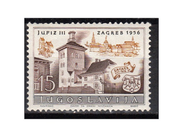 JUFIZ III 1956.,čisto